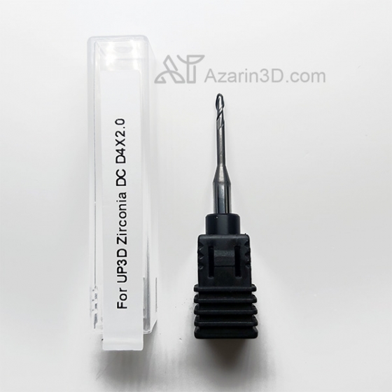 مته زیرکونیا میلینگ UP3D مدل DC D4X2.0